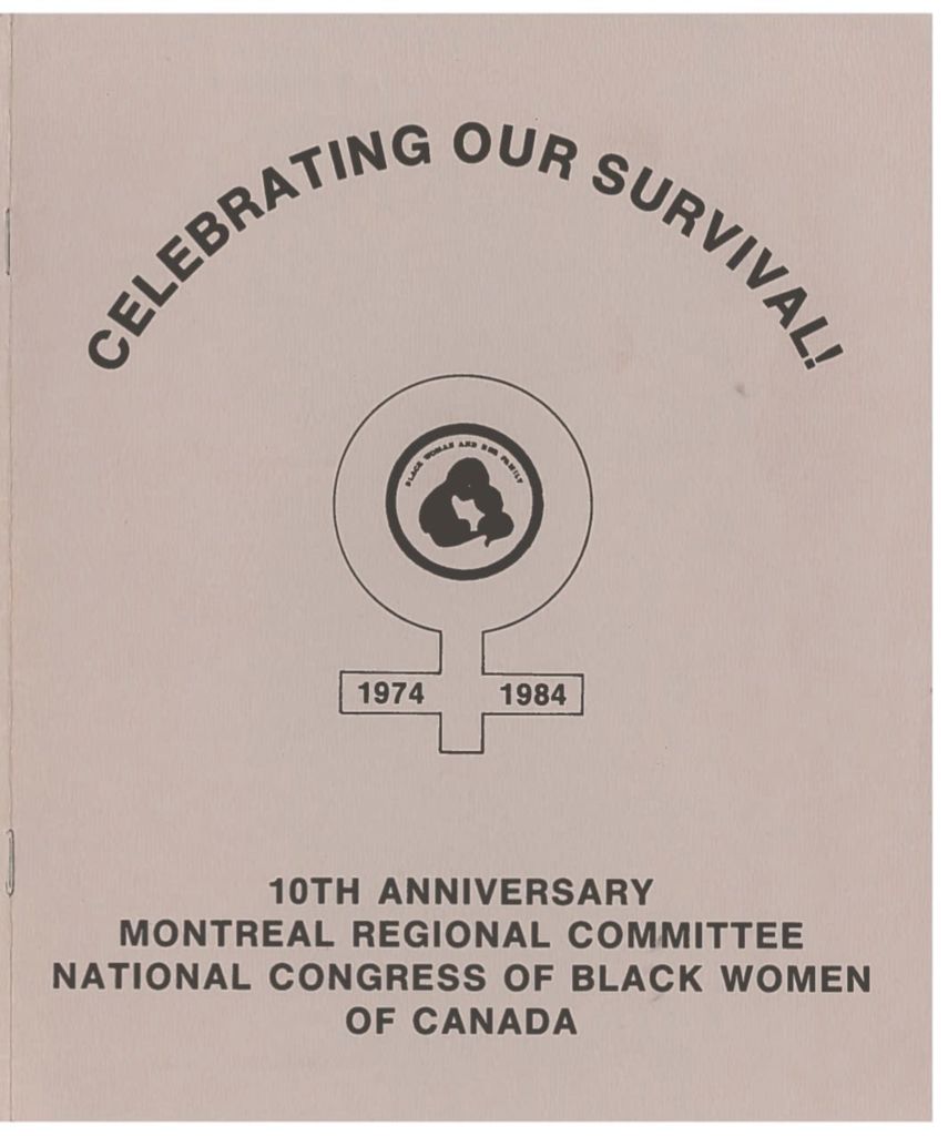 Congress of Black Women of Canada – Rise Up! Feminist Digital Archive